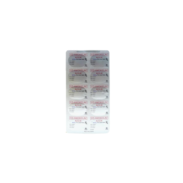 ACLAV-625 Co-Amoxiclav 625mg Film-Coated Tablet 1's price in the ...